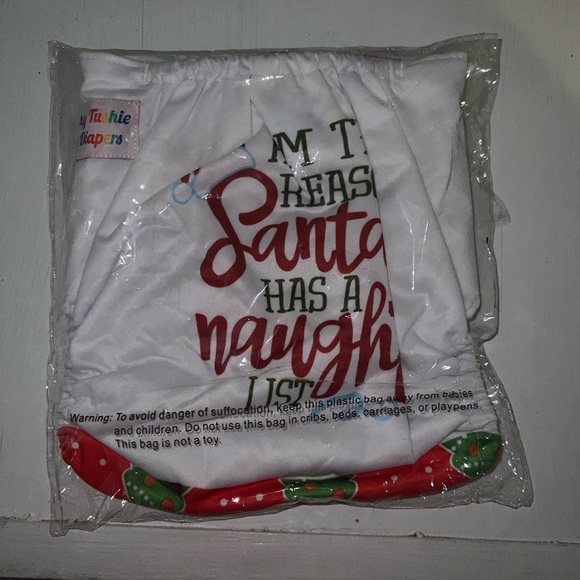 Other | Brand New Christmas Cloth Diaper | Poshmark